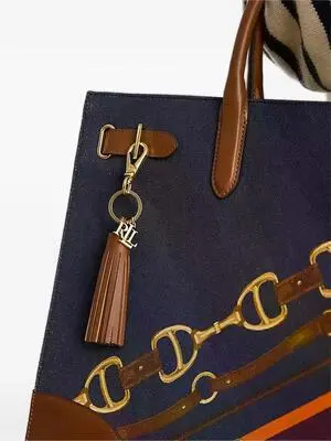 Ralph Lauren Tassel-detail Charm Bag
