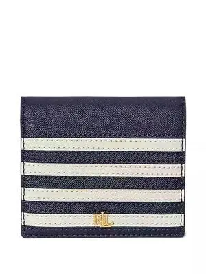 Ralph Lauren Striped Wallet - Blue