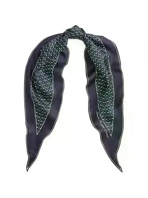 Ralph Lauren Geometric Printed Scarf - Blue