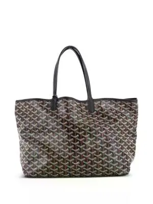 Goyard Saint Louis Coated Canvas Pm Tote Bag - Black