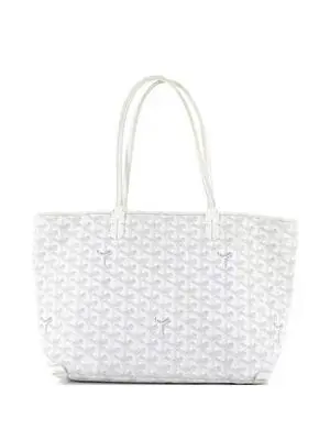 Goyard Artois Coated Canvas Pm Tote Bag - White