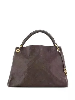 LOUIS VUITTON Artsy Mm Hobo Bag Monogram Empreinte Leather - Brown