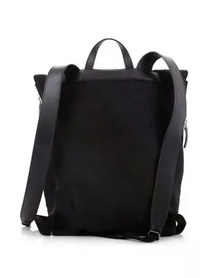 Gucci Web Fold Over Techno Canvas Medium Backpack