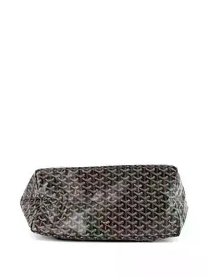 Goyard Saint Louis Coated Canvas Gm Tote Bag - Black