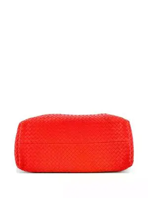 Bottega Veneta Cabat Intrecciato Nappa Medium Tote Bag - Red