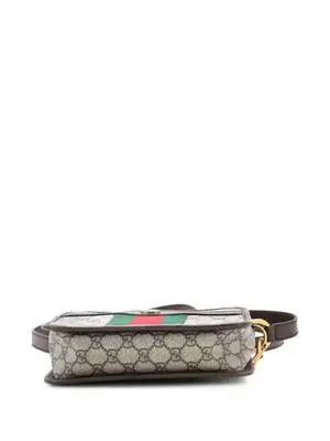 Gucci Ophidia Top Handle Camera Bag Gg Coated Canvas Small