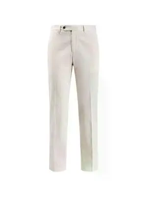 PT TORINO Logo-detail Trousers - Neutrals