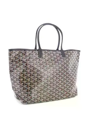 Goyard Saint Louis Coated Canvas Pm Tote Bag - Black