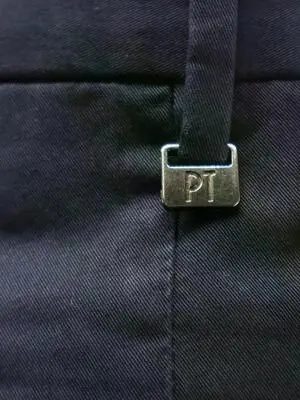 PT TORINO Kiton Ciro Paone Trousers - Blue