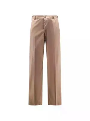 PT TORINO Button Charm Trousers - Neutrals