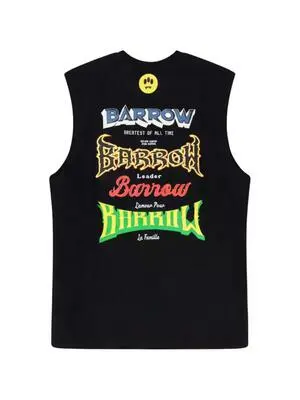 BARROW Graphic Sleeveless T-shirt