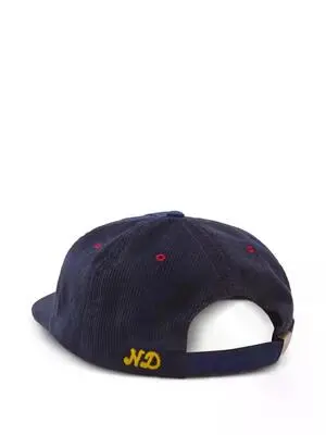 NICHOLAS DALEY Slygo Embroidered Corduroy Cap
