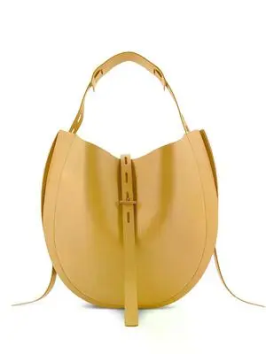 MINOBOSSI Lizzie Leather Shoulder Bag - Neutrals