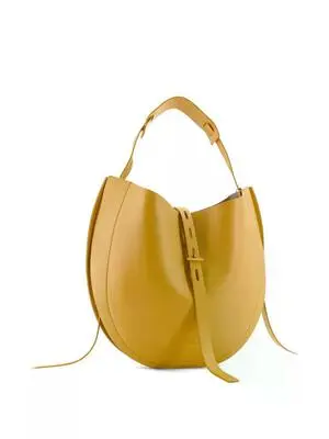 MINOBOSSI Lizzie Leather Shoulder Bag - Neutrals
