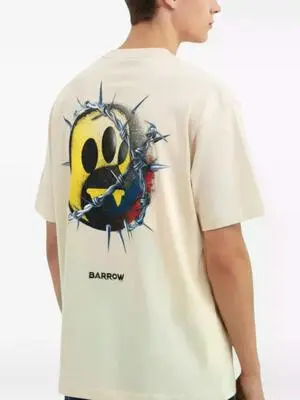 BARROW Barbed-wire Graphic T-shirt