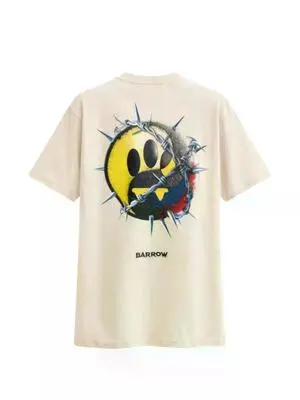 BARROW Barbed-wire Graphic T-shirt