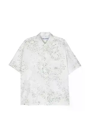 ÉTUDES STUDIO Printed Short-sleeve Shirt - White