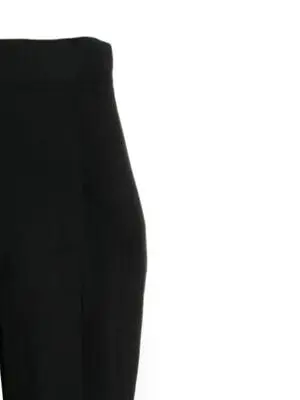 Elie Saab High-waisted Flared Trousers - Black