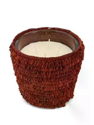 IBELIV Raffia Scented Candle - Brown