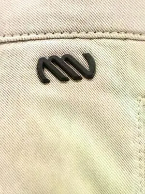 MASSIMO OSTI STUDIO Logo-patch Trousers
