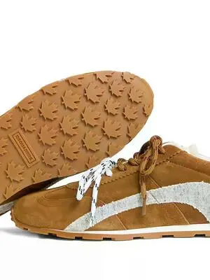 Dsquared2 Suede Lace-up Sneakers - Brown