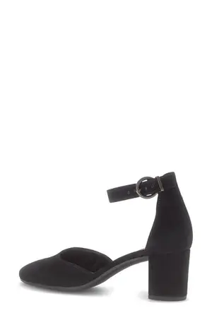 Gabor Ankle Strap Almond Toe Pump