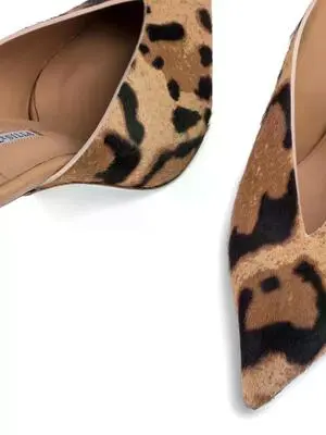 LE SILLA Clivage Leopard-print Mules