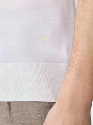 TOD'S Fake V-neck Layered T-shirt