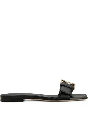 TOD'S Buckle-strap Sandals - Black