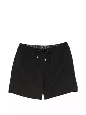 MC2 SAINT BARTH Drawstring Swim Shorts - Black