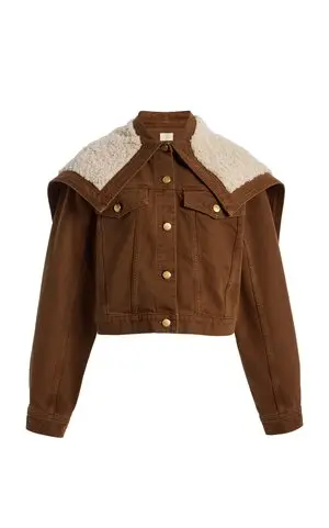 Ulla Johnson The Sybil Denim Jacket - Brown