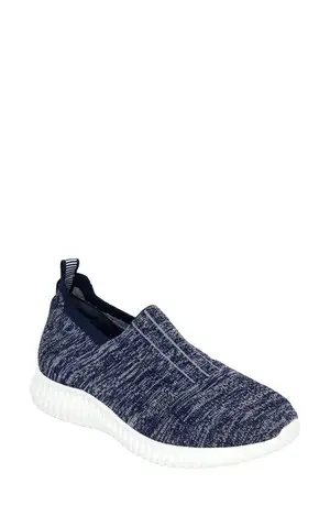 DAVID TATE Melrose Stretch Knit Sneaker Navy