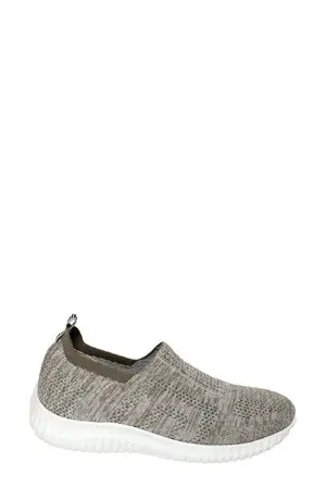 DAVID TATE Melrose Stretch Knit Sneaker - Taupe