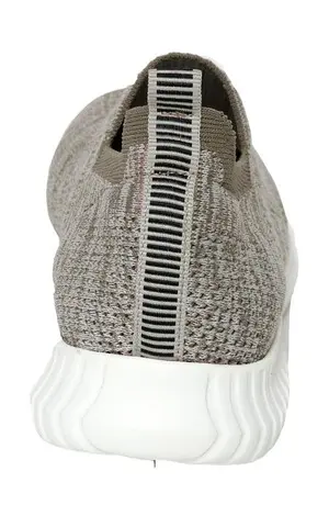 DAVID TATE Melrose Stretch Knit Sneaker - Taupe