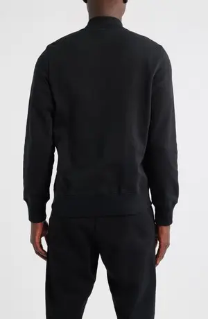 Paul Smith Sports Organic Cotton Zip Sweatshirt - Black