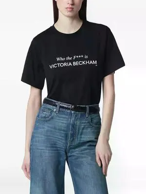 Victoria Beckham Crew-neck T-shirt - Black