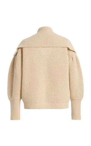 Ulla Johnson Lila Knitted Wool Pullover - Off-white