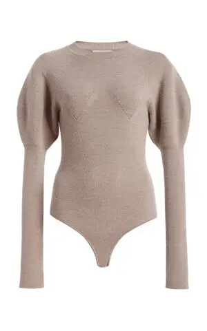 Ulla Johnson Imara Embellished Wool Top