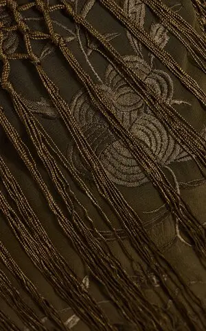 Ulla Johnson Willa Fringe Silk Top
