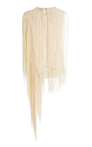 Ulla Johnson Willa Fringe Silk Top