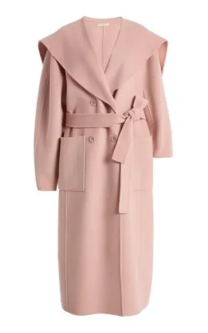 Ulla Johnson Rory Wool-Cashmere Coat Light Pink