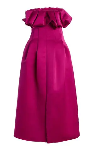 Ulla Johnson Cosima Satin Midi Dress
