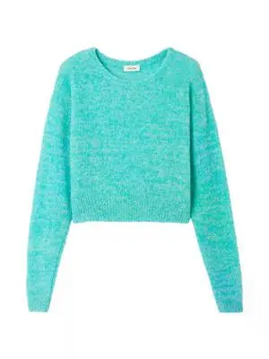 American Vintage Nuggy Wool Jumper - Blue