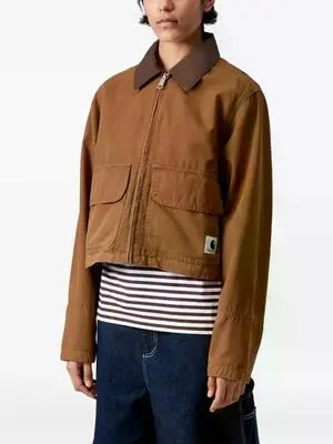 Carhartt Work In Progress Pocket Cropped Jacket - Brown
