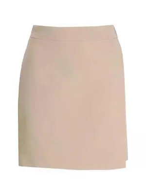 BOSS Front-vent Mini Skirt - Neutrals