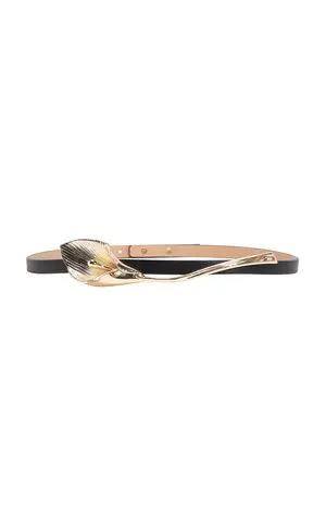 Carolina Herrera Calla Lily Belt - Black