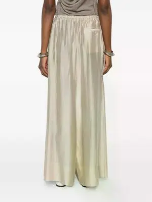 ENTIRE STUDIOS Drawstring Wide Leg Pants - Neutrals