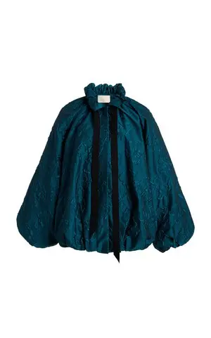 Ulla Johnson Roux Ruffled Jacket - Blue