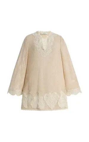 Sea Madelyn Crocheted Tunic