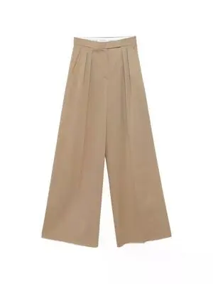 Max Mara Mxmquorum Pleated Pants - Brown